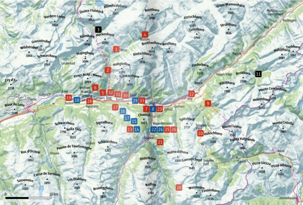 Wandern Wallis - Wanderurlaub Schweiz