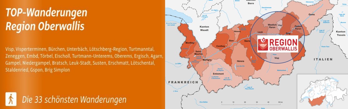 Wandern Wallis - Wanderurlaub Schweiz